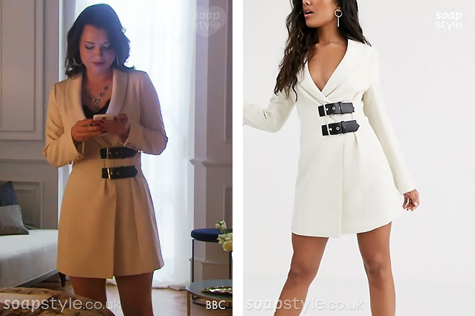 Whitney Blazer Jacket Dress on EastEnders - Where From | Soap Style