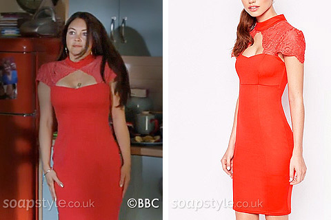 Stacey in EastEnders red dress - where from | Soap Style